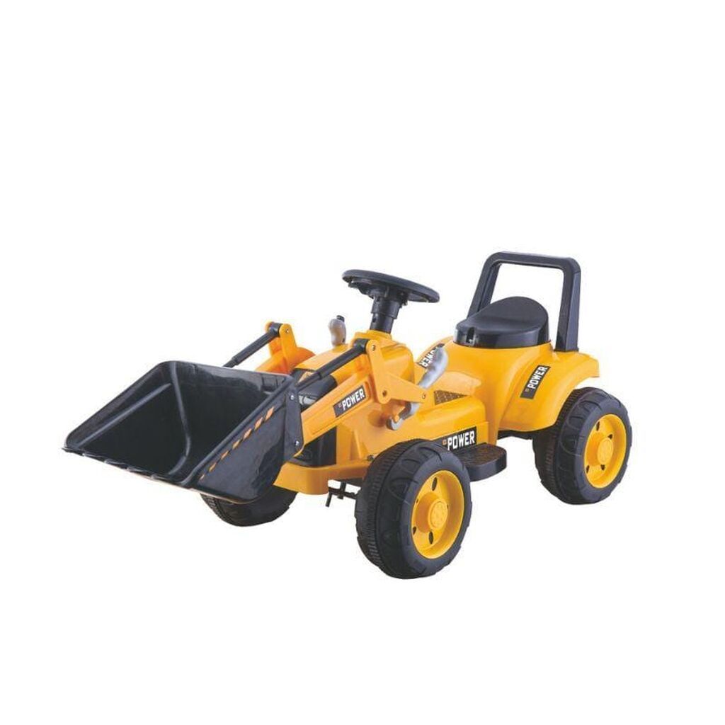 Bager na akumulator TR1605 R/C – žuti Realistično dizajniran bager na