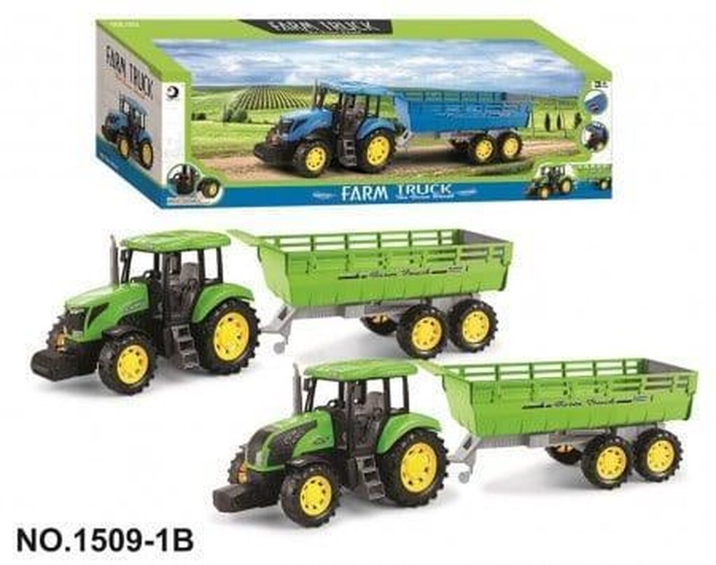 TRAKTOR Farm Truck 32 Traktor sa prikolicom – Farm Truck. Idealna