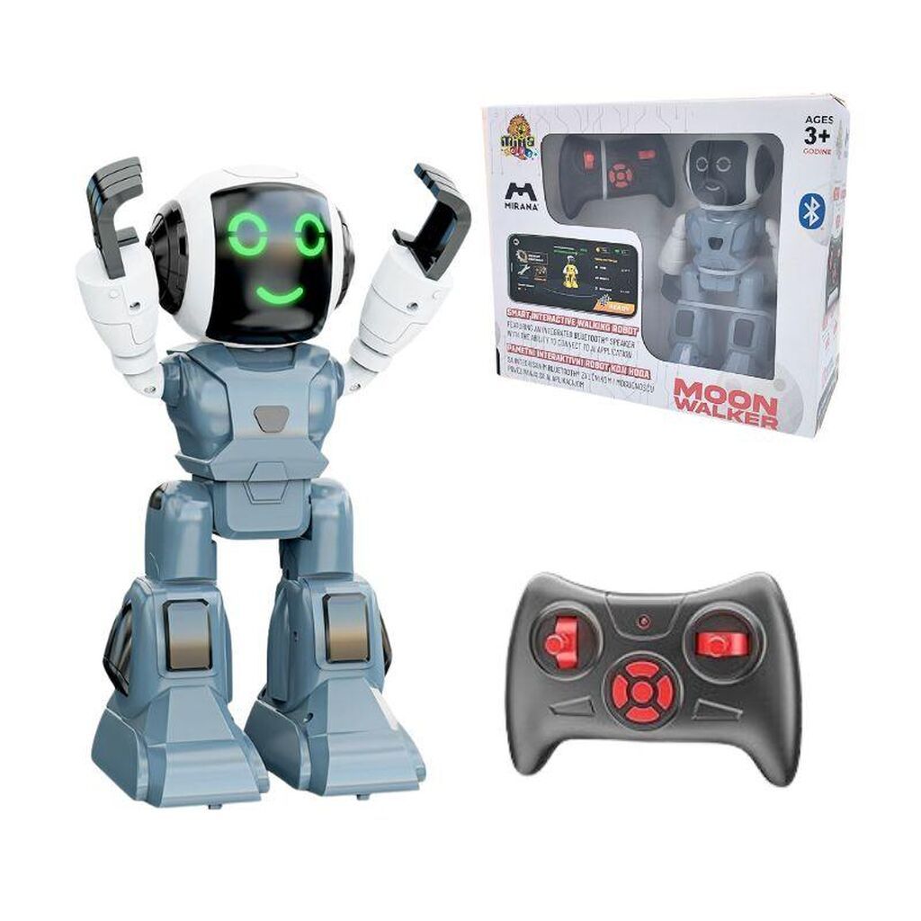 Robot Moonwalker AI sivi Šifra proizvoda: 11/71975-50 Robot