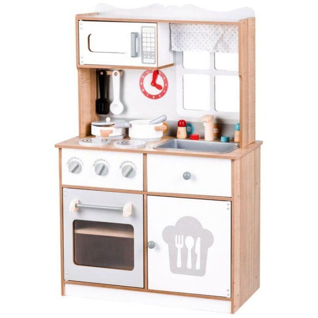 VELIKA DRVENA KUHINJA ZA DECU – ECO TOYS Šifra proizvoda: PLK534-250