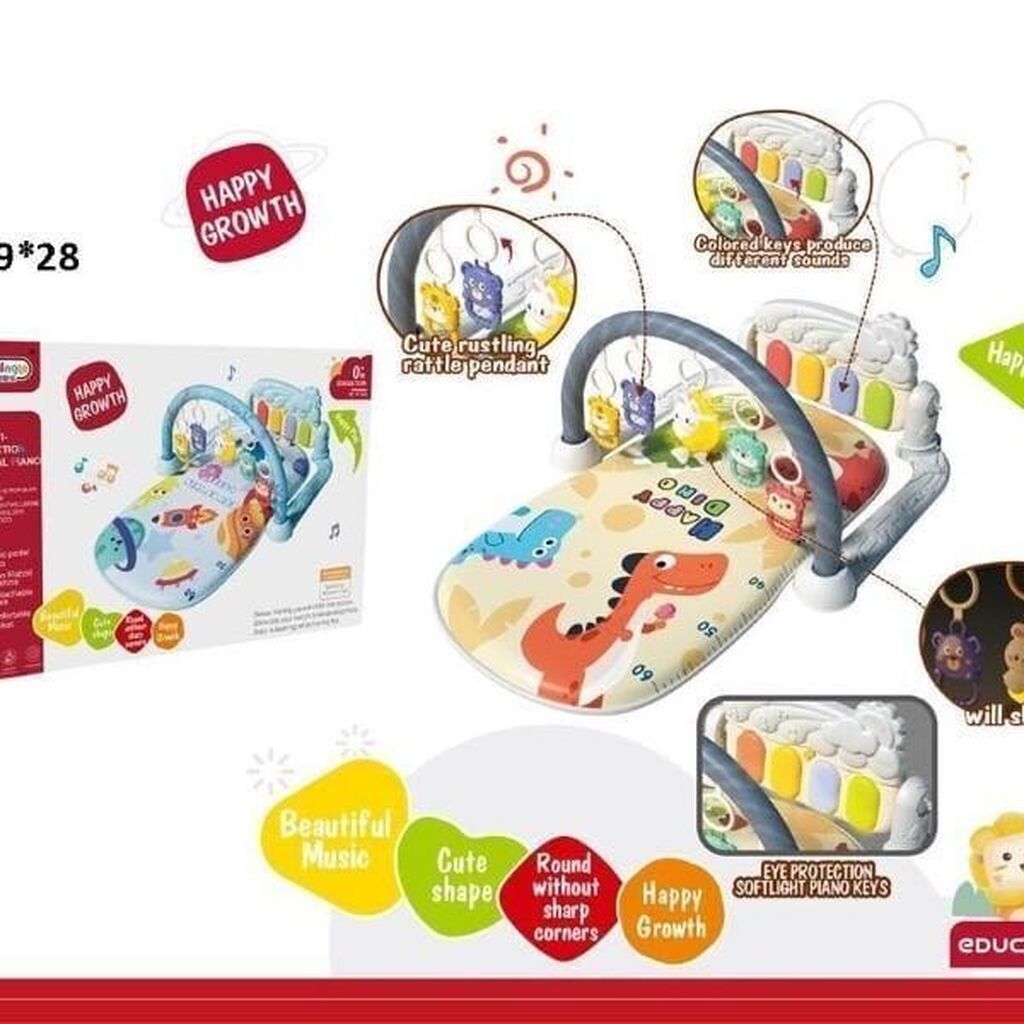 Piano podloga Dino – šifra proizvoda: 589278-20 Opis: - Muzička