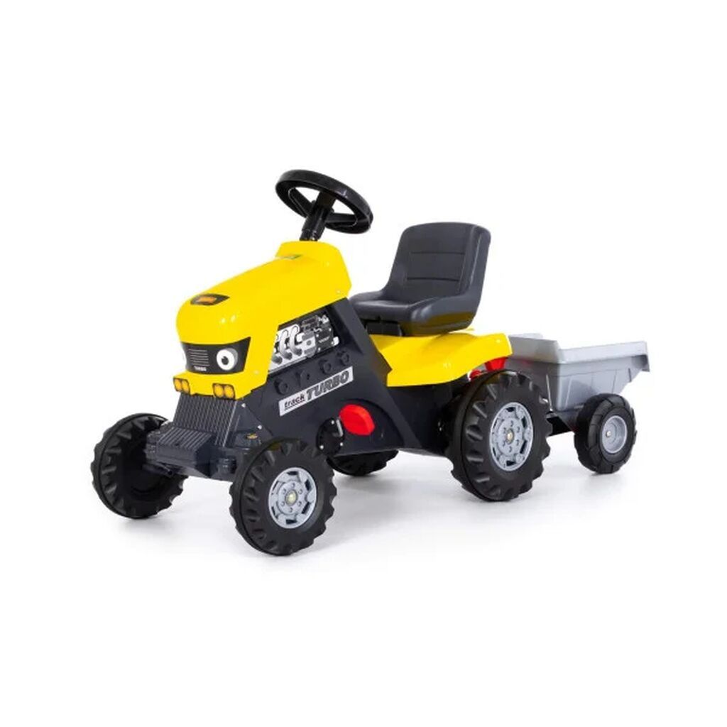 TRAKTOR NA PEDALE 089328 – Simple Traktor na pedale sa prikolicom