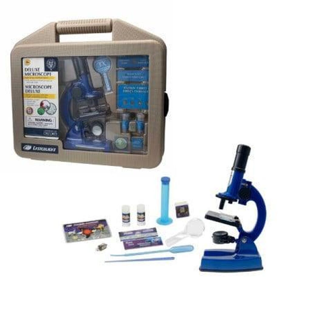 Mikroskop set u koferu 48PCS – Plavi (šifra: 95/90101-50) Edukativni