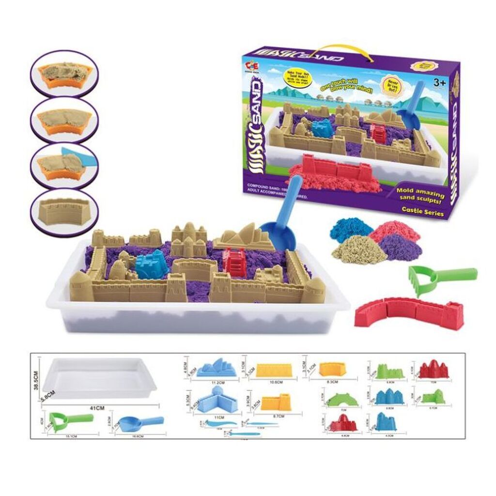 Magični pesak sa modlama — Castle Series, set za gradnju zamka (SKU
