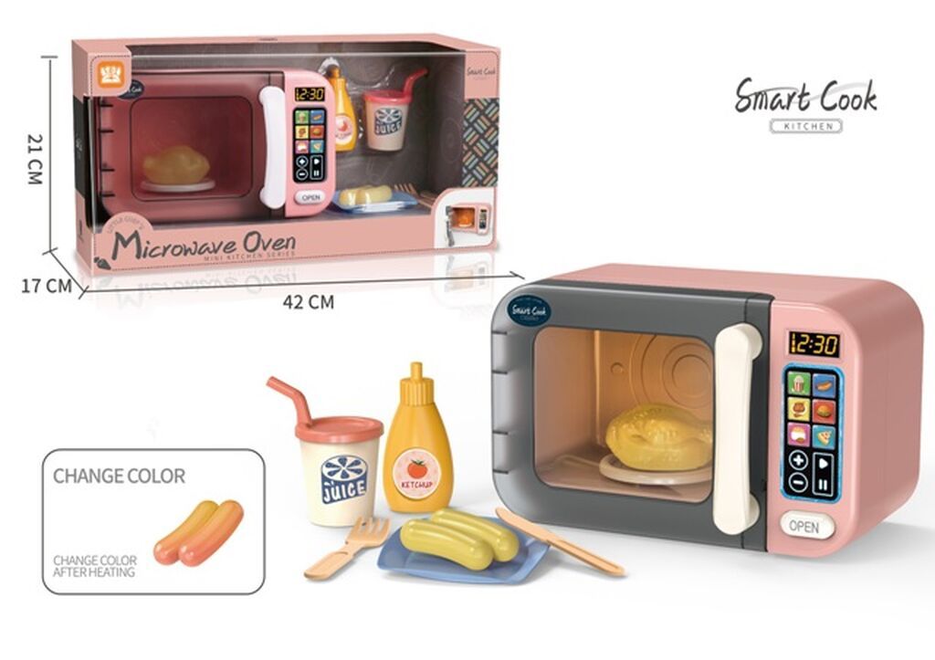 Mikrotalasna sa zvukom i svetlom – Smart Cook mini kuhinja -