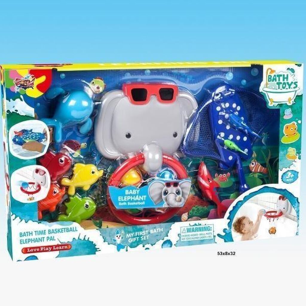 Igračka za kupanje – set (Šifra: 224663-20) Opis: - Zabavni set za