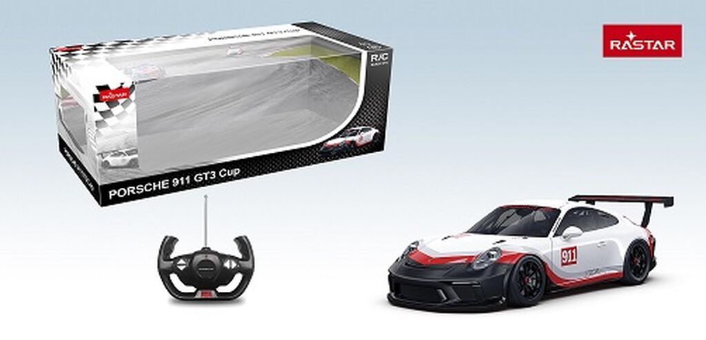 Porsche 911 GT3 Cup 1:14 – RASTAR RC automobil - Brend: Rastar -