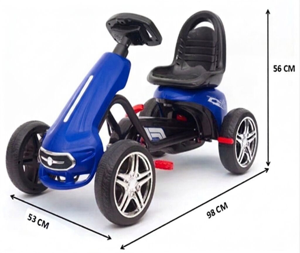 Karting mini na pedale – Plavi - Šifra proizvoda: 608604Plavi-260 -