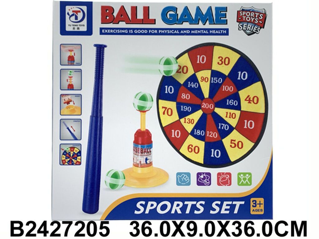 Bejzbol 720505 K – Sportski set za decu Šifra proizvoda: 720505-60