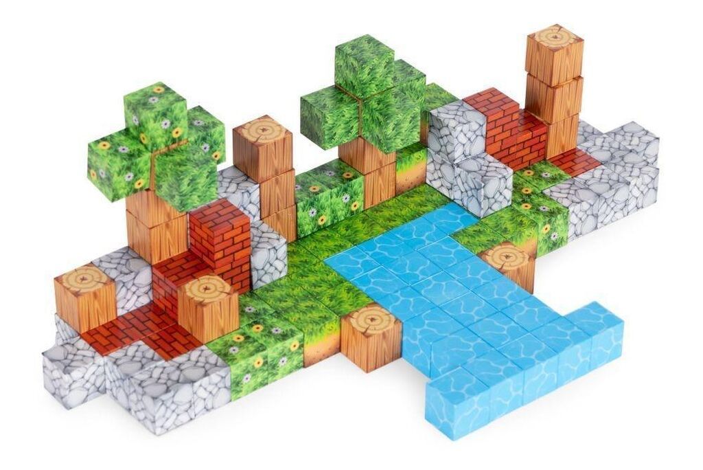 MAGNETNE KOCKE – 119 DELOVA (Šifra proizvoda: HC73) Set magnetnih