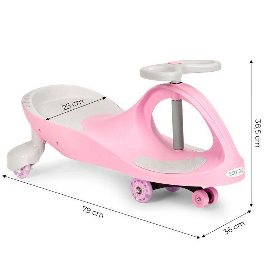 Wiggle guralica za decu sa LED točkovima – Pink – EcoToys Šifra