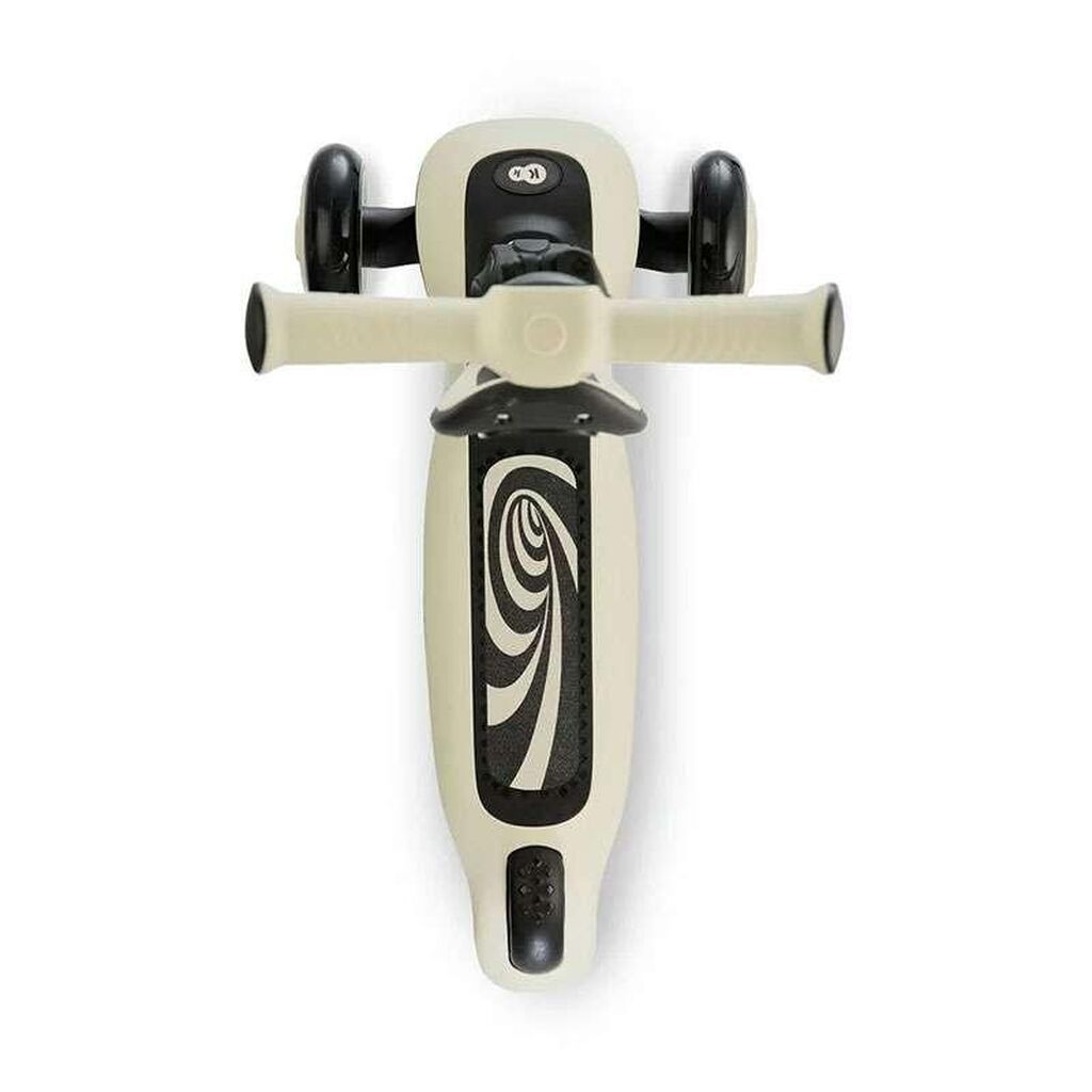 KINDERKRAFT HALLEY Stone White – 2-u-1 trotinet/balans bicikl na tri
