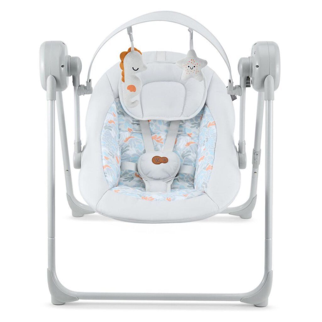 Kinderkraft stolica za ljuljanje SWINGEE grey (šifra: KBSWIN00GRY)