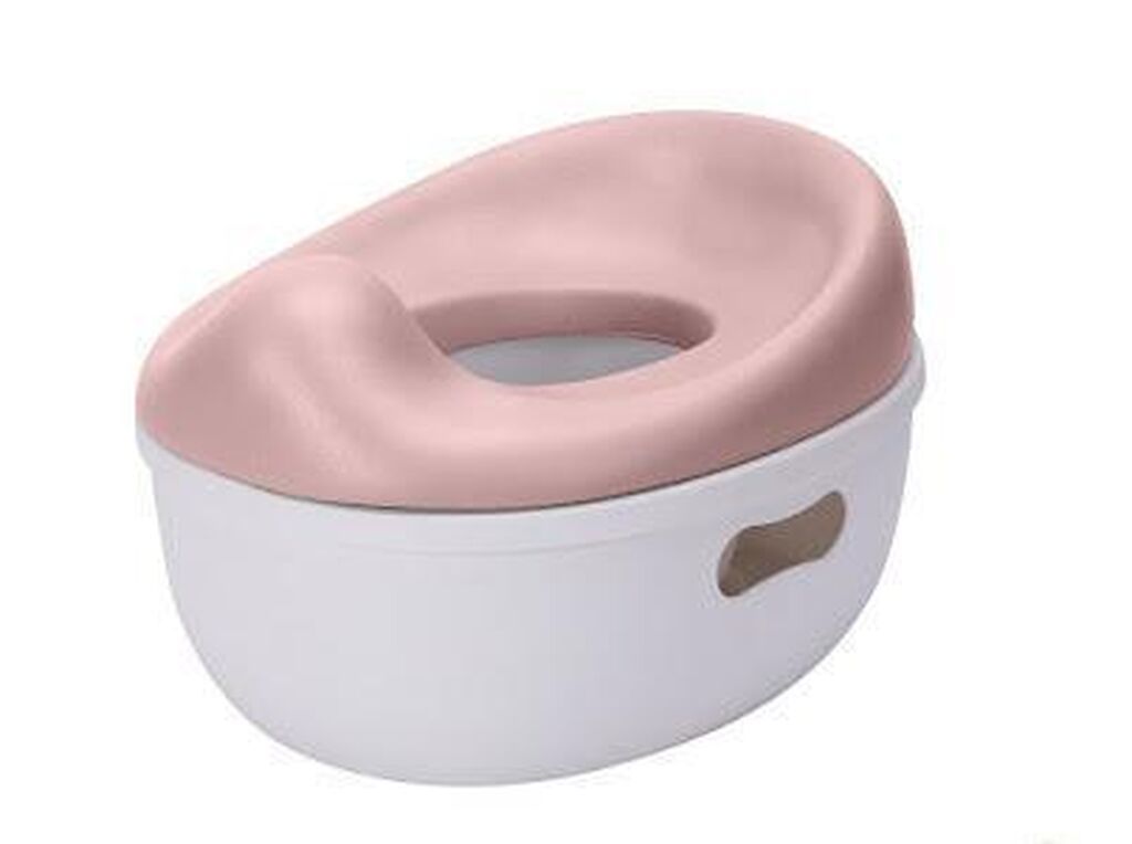 KikkaBoo Noša Trio 3in1 pink – multifunkcionalni set za obuku toaleta
