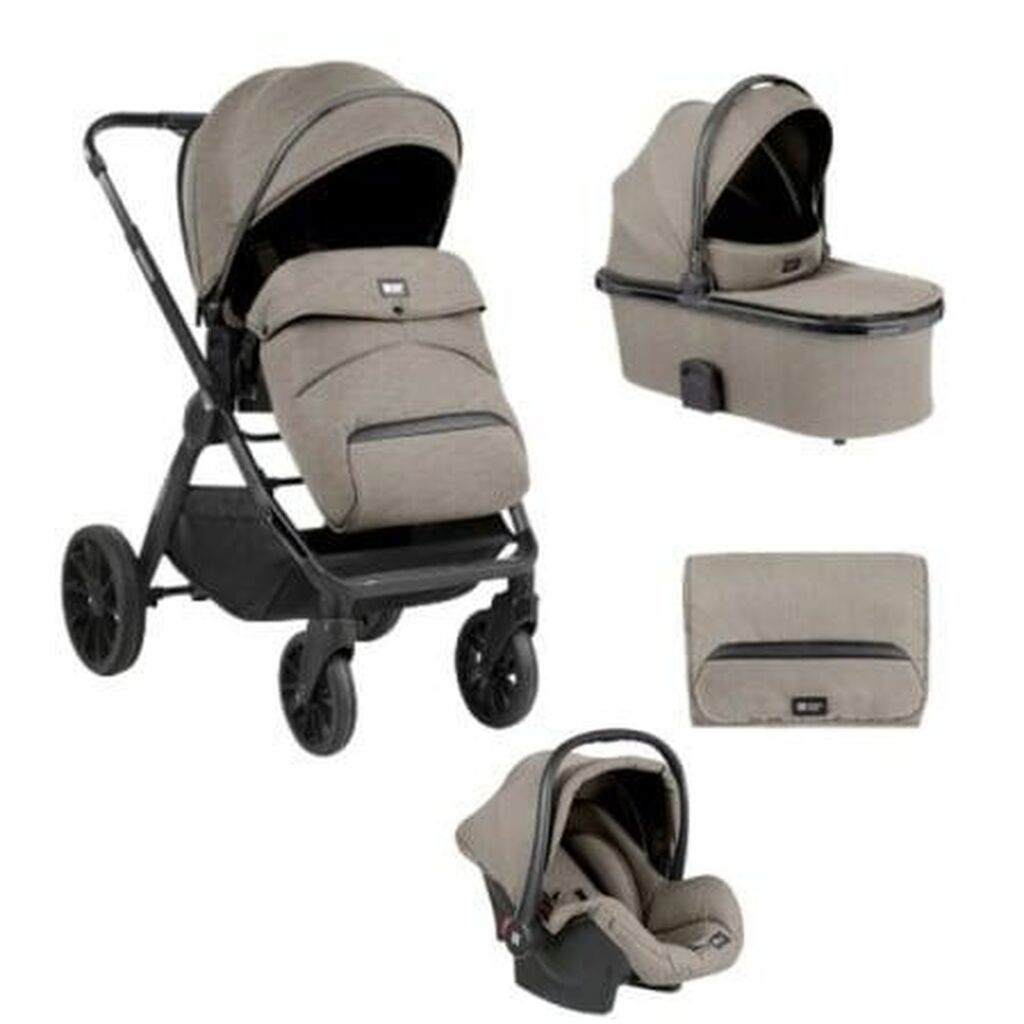KIKKA BOO Kolica TIFFANY beige – premium 3u1 set sa tvrdom korpom i