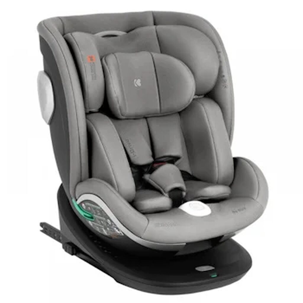 KIKKA BOO I-DRIVE I-SIZE ISOFIX autosedište, light grey (šifra: KKB5)