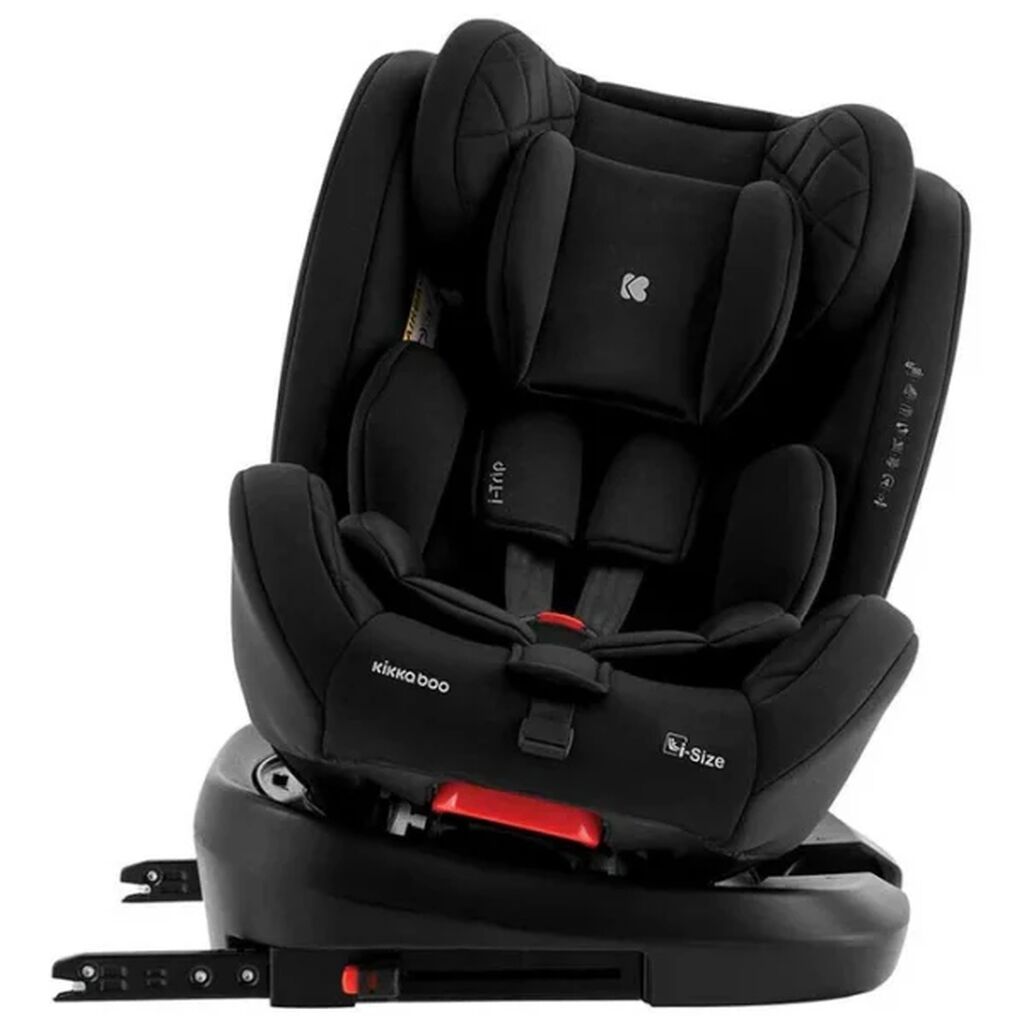 KIKKA BOO i-Trip I-SIZE autosedište 40–150 cm, ISOFIX, sivo/crno Šifra