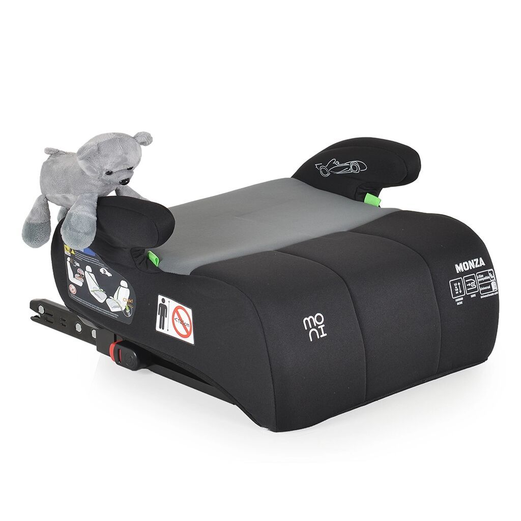 Auto sedište buster Monza sa ISOFIX-om 125–150 cm, Grey Opis: -