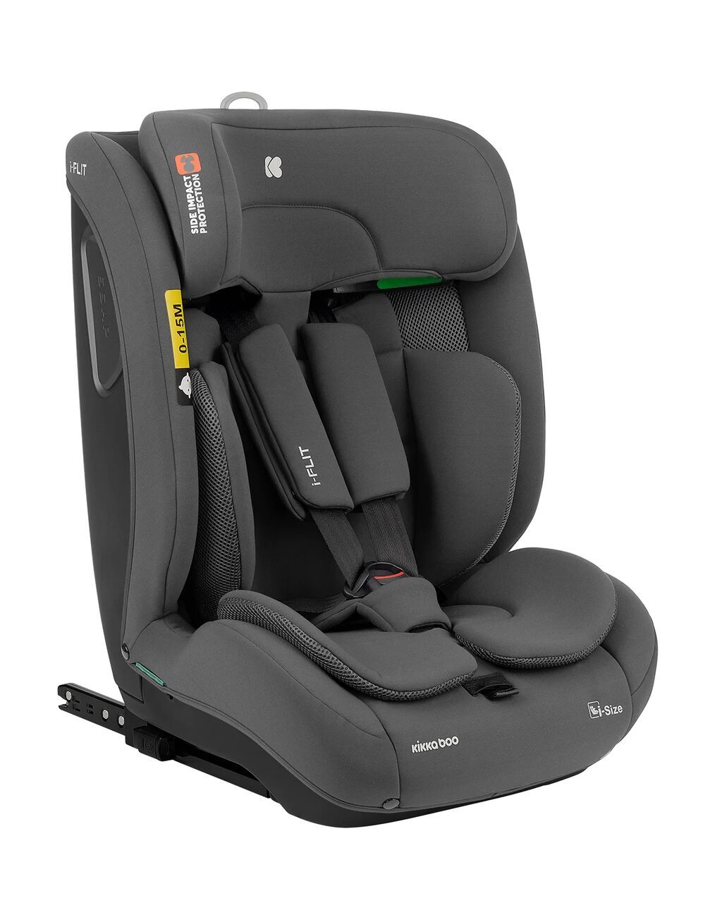 KIKKA BOO i-FLIT i-Size ISOFIX autosedište, Dark Grey (Šifra: KKB4) -