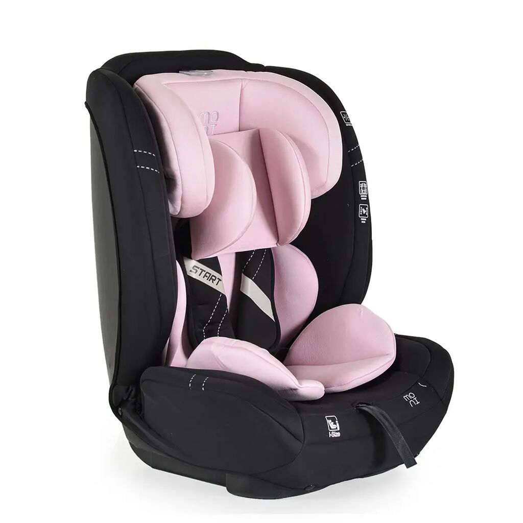 AUTO SEDIŠTE START MONI 76–150 cm, Pink (Šifra: CAN1967-70) I-Size