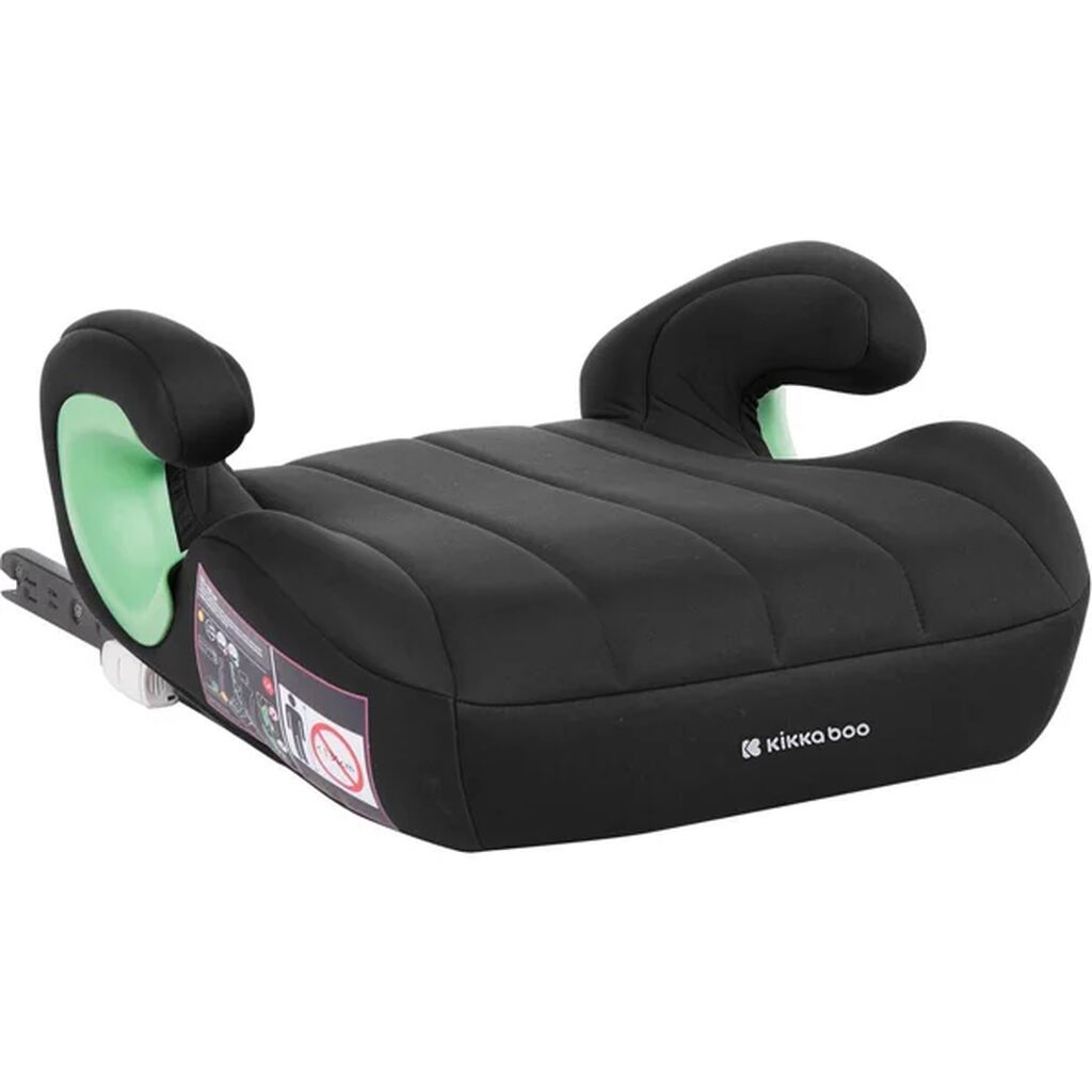 KIKKA BOO I-WAY i-Size buster sedište 135–150 cm, ISOFIX, black Šifra