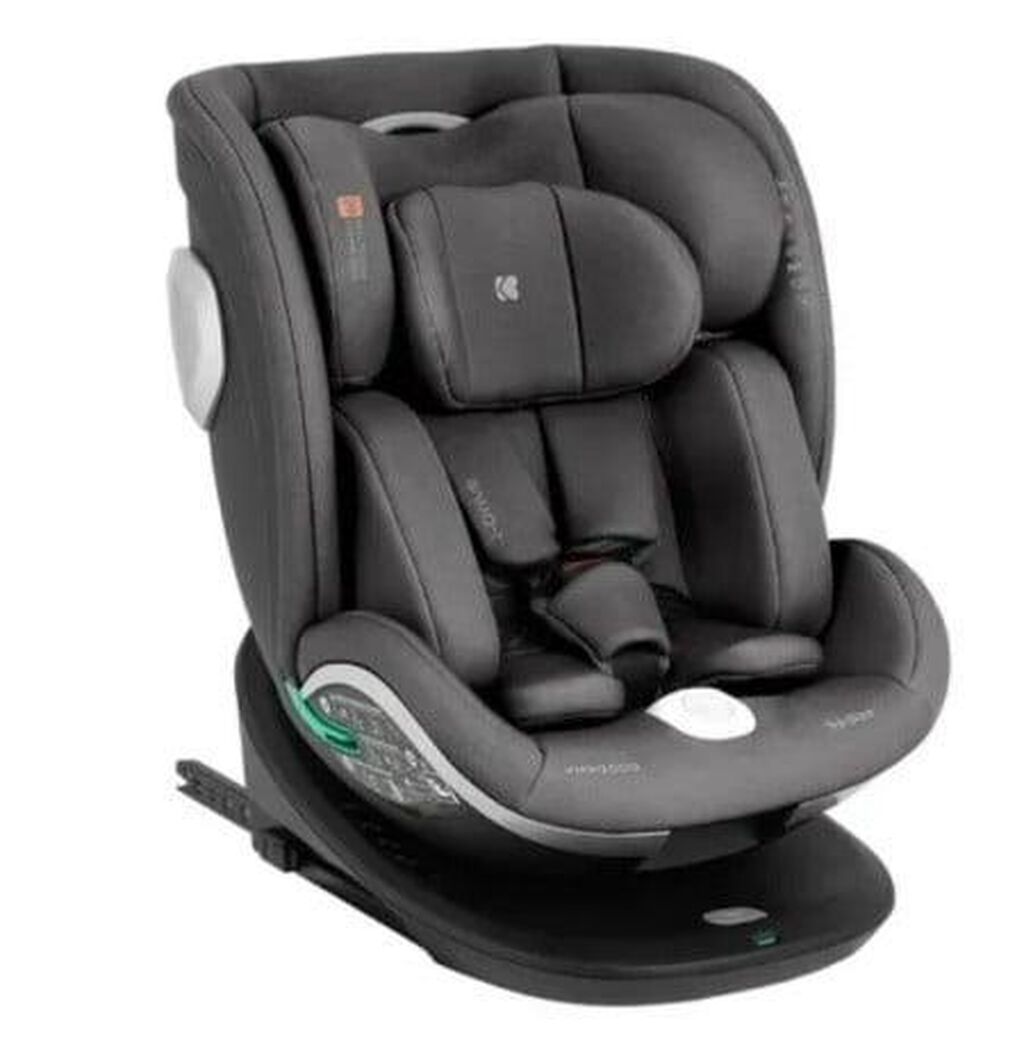 KIKKA BOO I-DRIVE I-SIZE ISOFIX autosedište, dark grey (Šifra: KKB5)