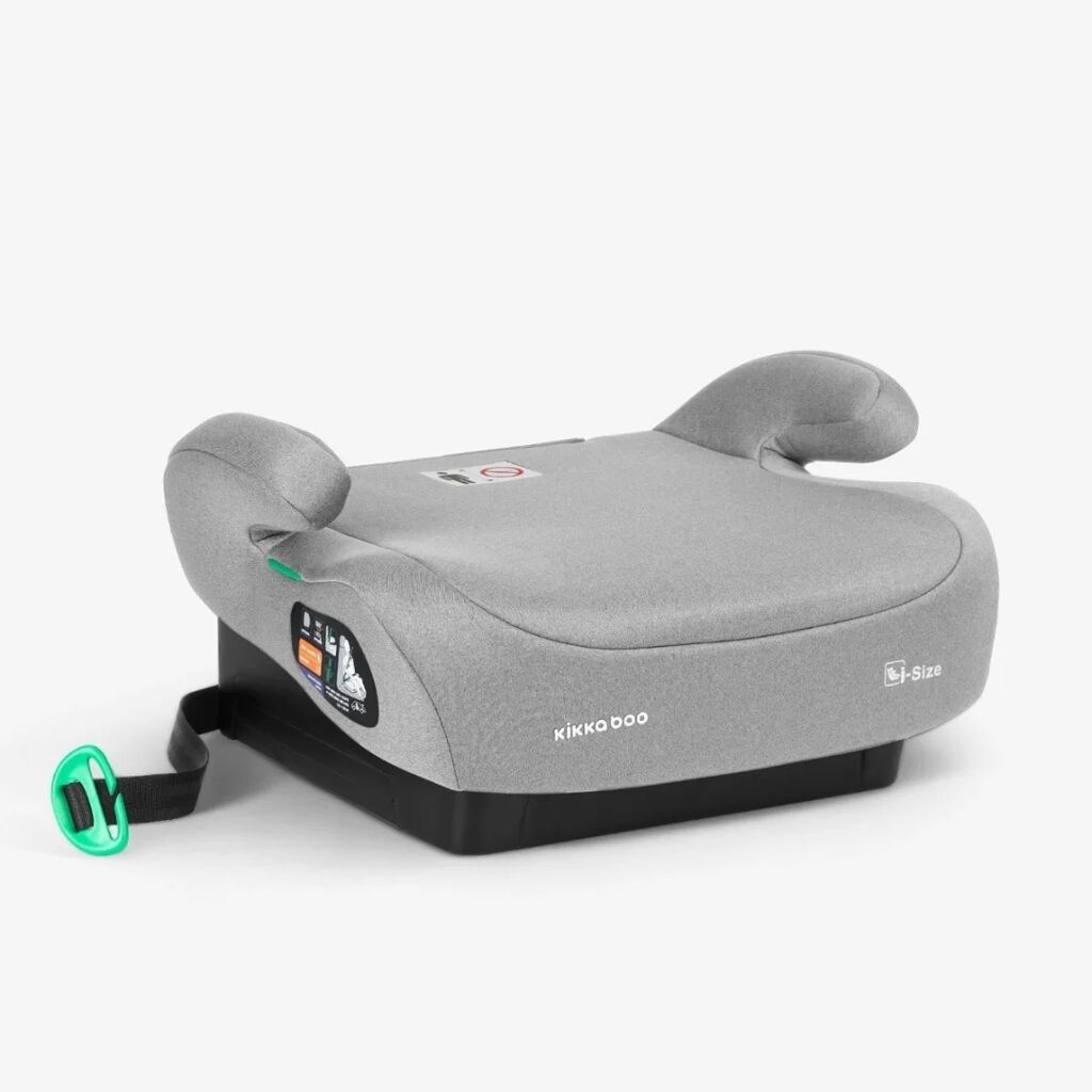 Autosedište 125–150 cm I-GO i-Size, light grey – KIKKA BOO Šifra