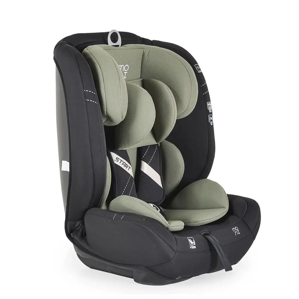 AUTO SEDIŠTE START MONI 76–150 cm – Green (Šifra: CAN1950-70) I-Size
