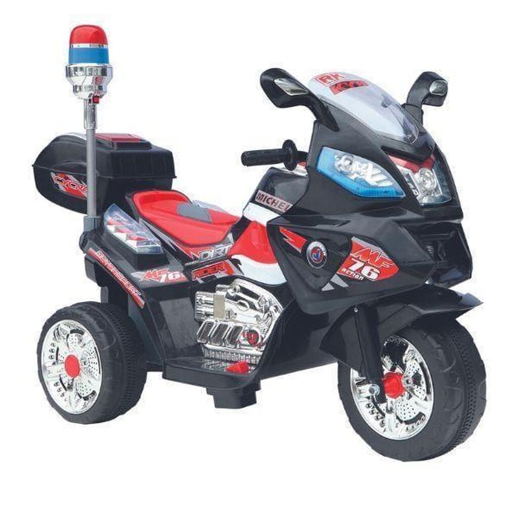MOTOR POLICIJSKI NA AKUMULATOR CRNI 11/015-1 Brend: simple Šifra