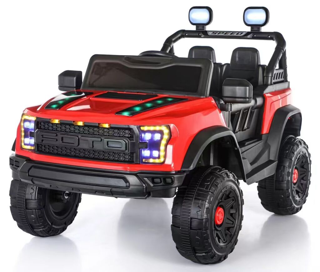 062274 Džip Ford 12V Crveni – Simple Crveni džip na akumulator