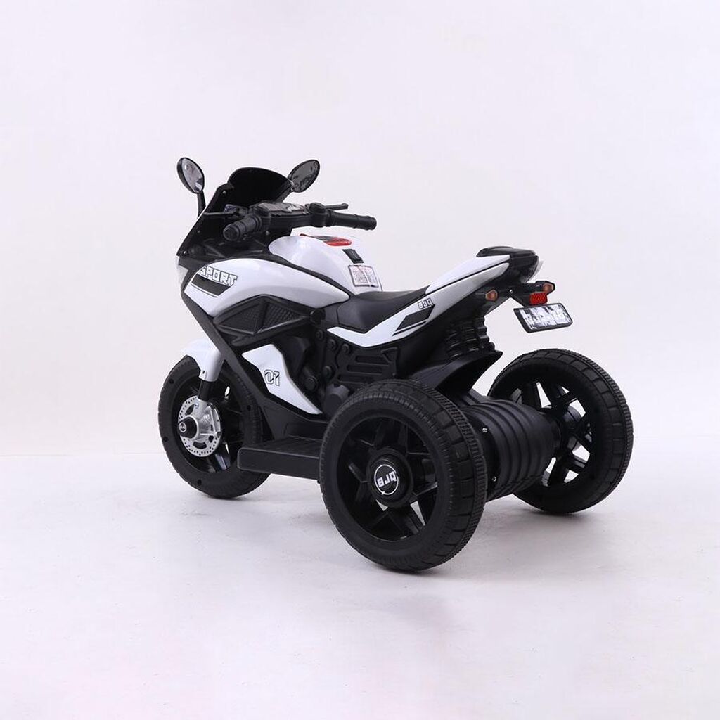 Motor Srednji 6V – Beli – Motor na akumulator za decu Šifra