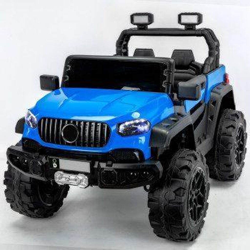 Auto na akumulator MB6006 (Šifra: MB) Plavi dječiji terenac