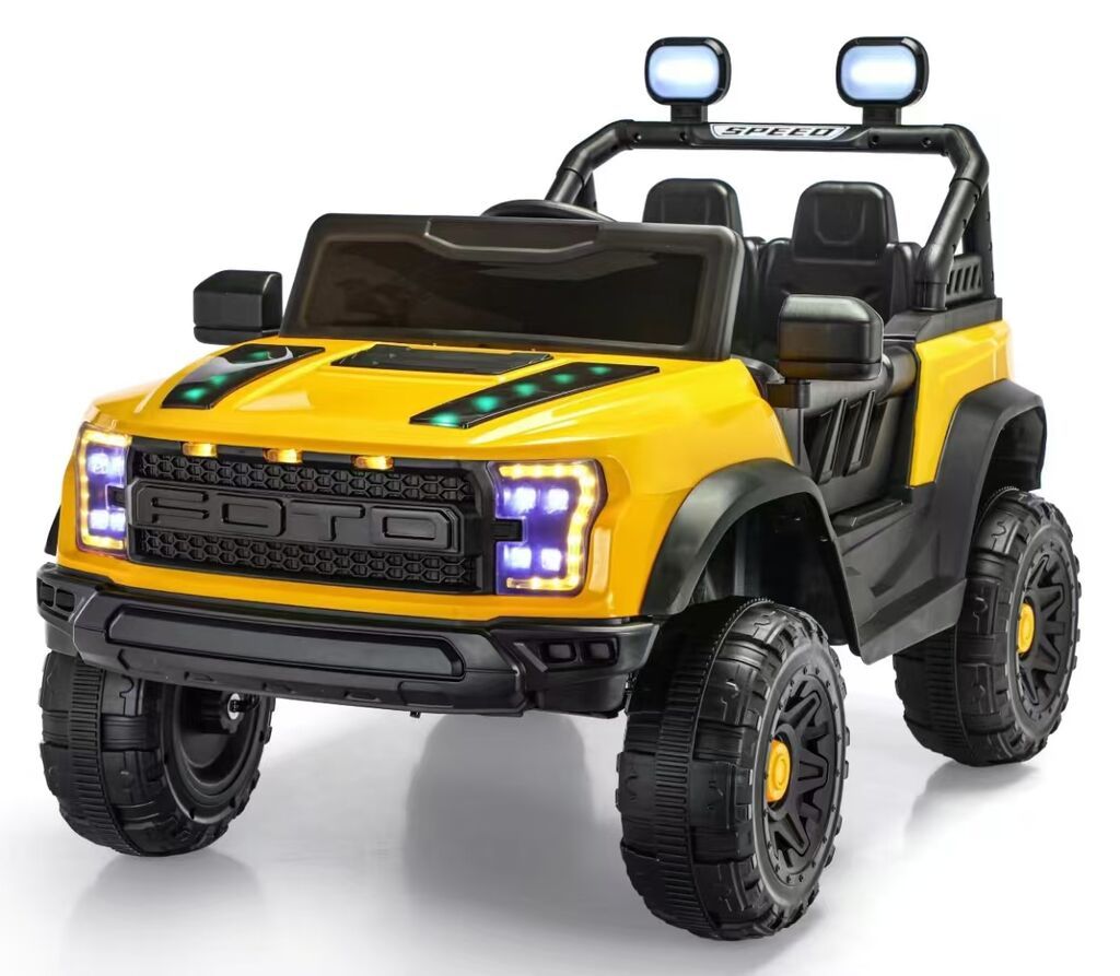 062274 Džip Ford 12V Žuti – brend: Simple Žuti džip na akumulator