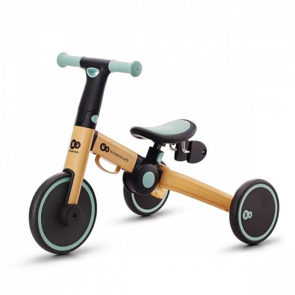 KINDERKRAFT TRICIKL 3U1 4TRIKE SUNFLOWER BLUE Tricikl 4Trike