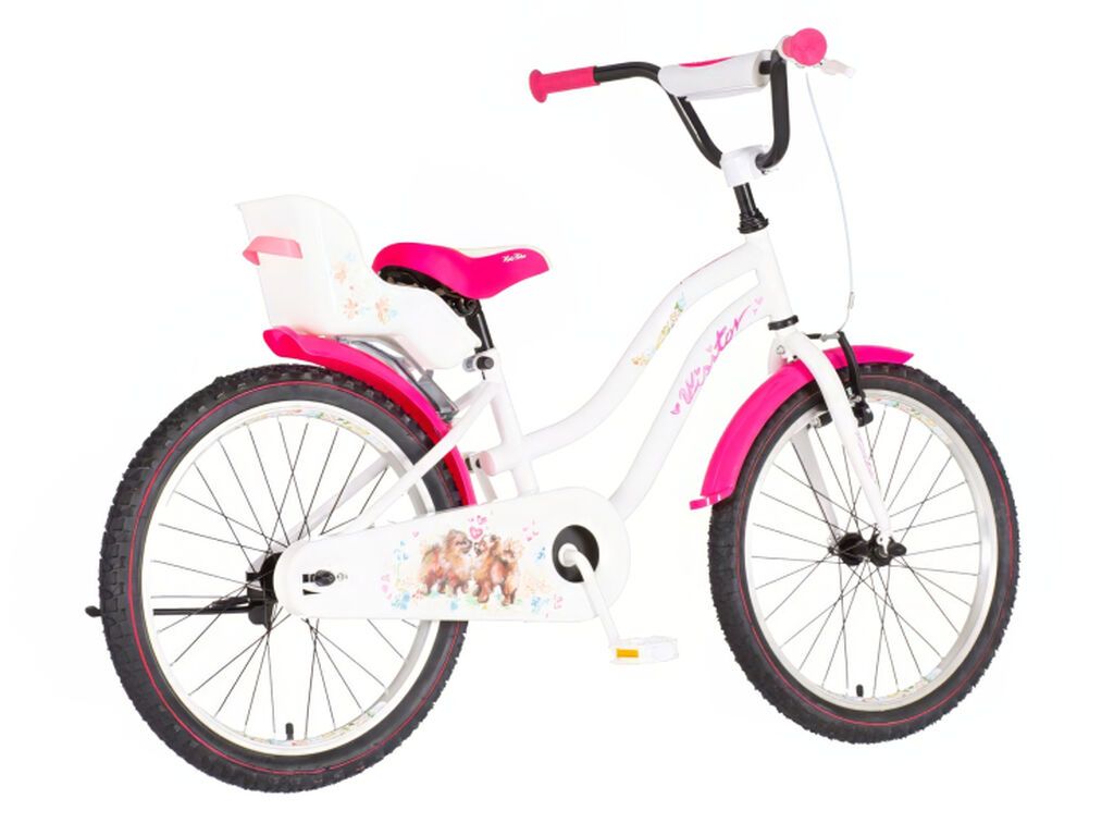 Bicikl kids Visitor Dog 20" 11" – belo roze perla Dečiji bicikl sa
