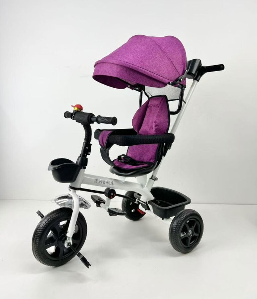 TRICIKL TS-65 LJUBIČASTI – ThemaSport Tricikl TS-65 Ljubičasti je