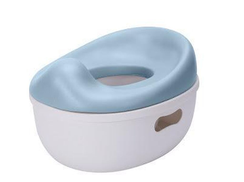 KikkaBoo Noša Trio 3in1 blue – multifunkcionalni set za obuku toaleta
