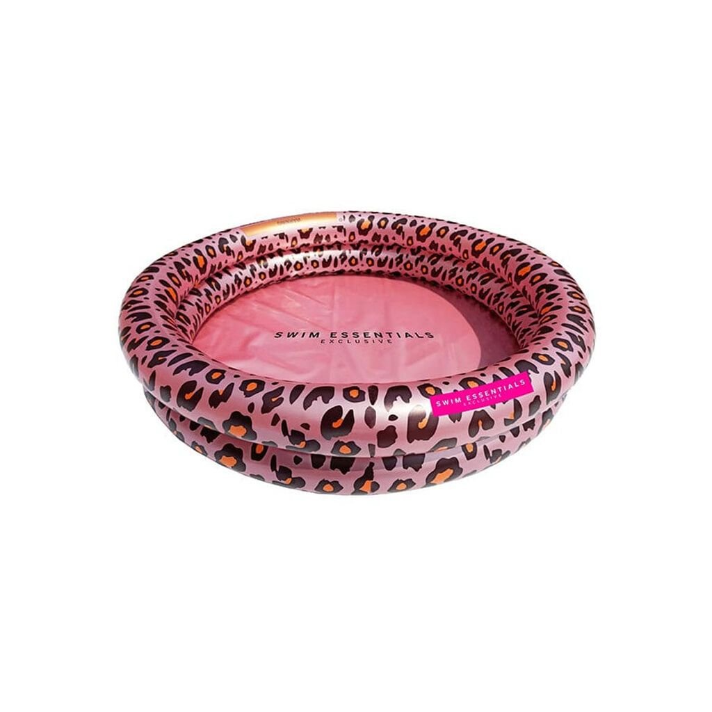 Swim Essentials dečiji bazen 60 cm — roze‑zlatni leopard print sa