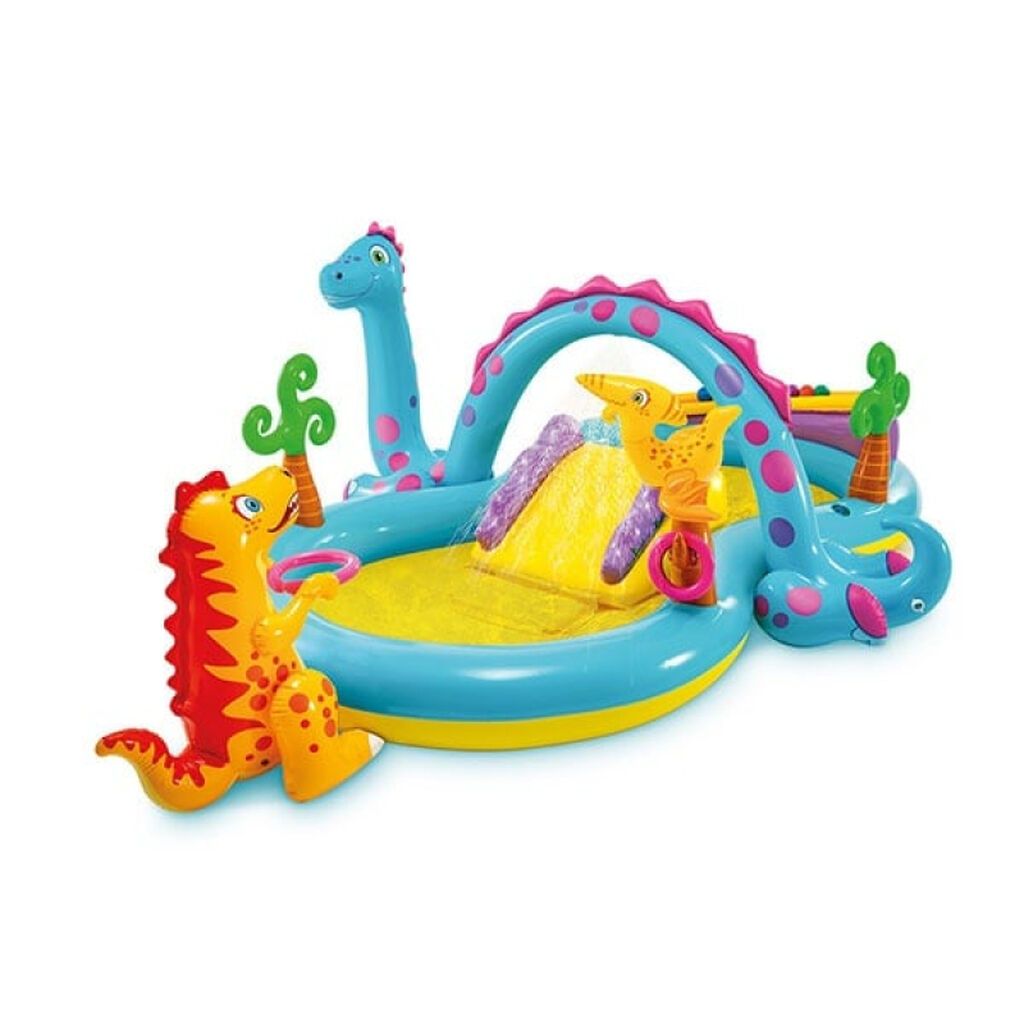 Dečiji bazen Zemlja Dinosaurusa Intex 57135NP – vodeni centar za