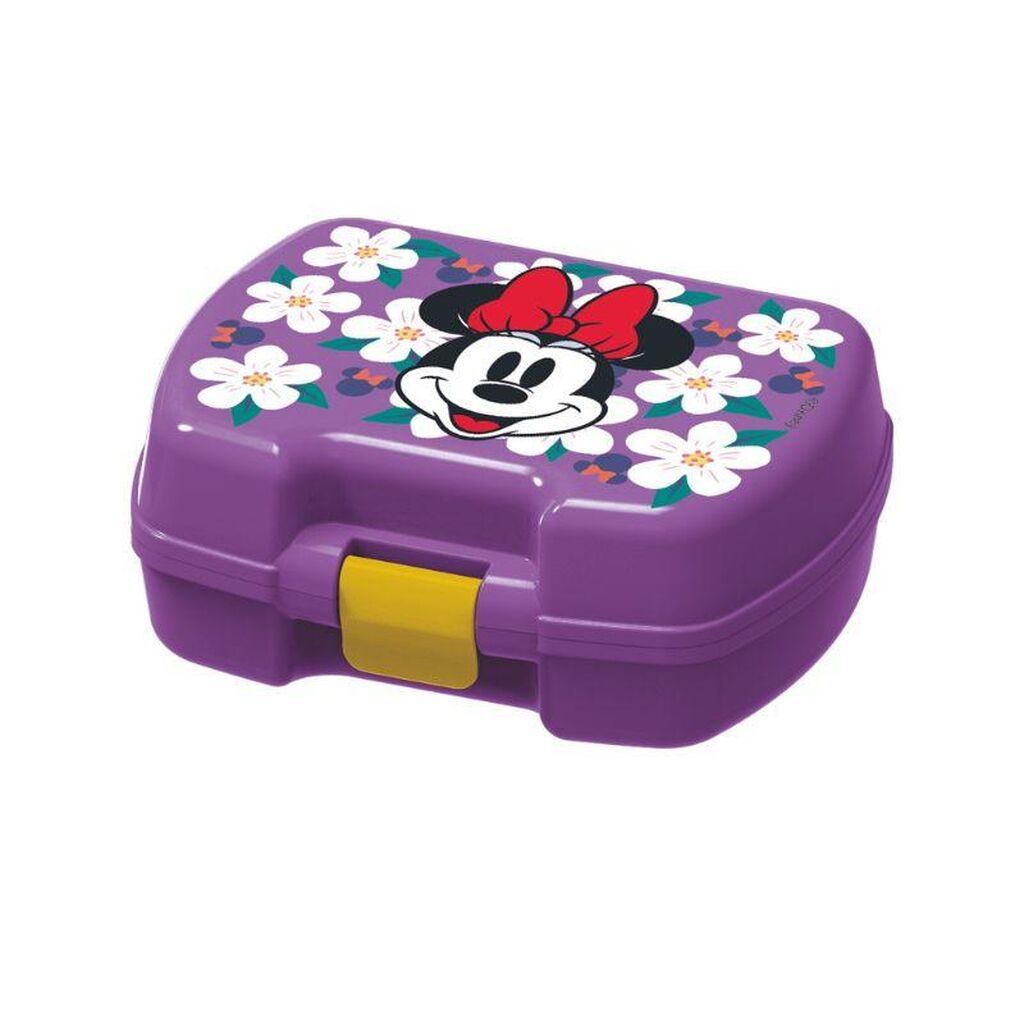 Kutija za užinu Minnie Mouse Šarena, praktična kutija za užinu sa