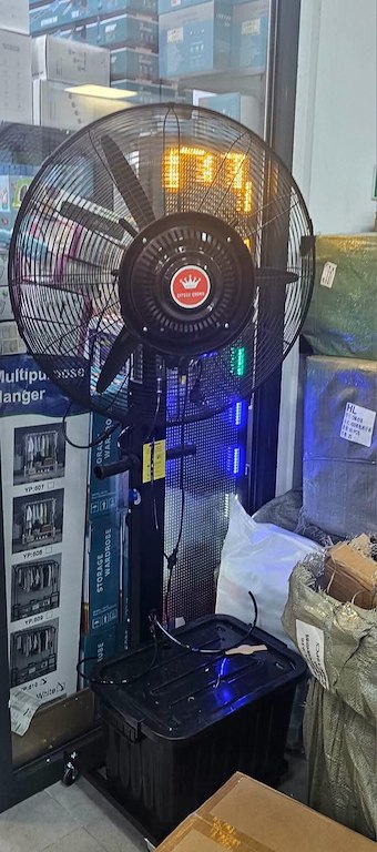 Profesionalni magleni ventilatori za letnje bašte i veće prostorije!