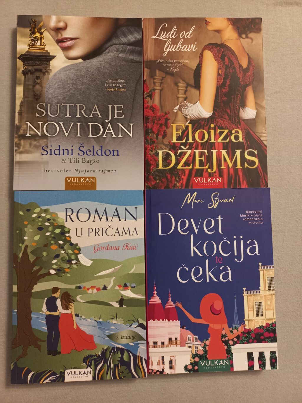 Set od 4 knjige – Vulkan izdavaštvo Naslovi: - Sutra je novi dan –
