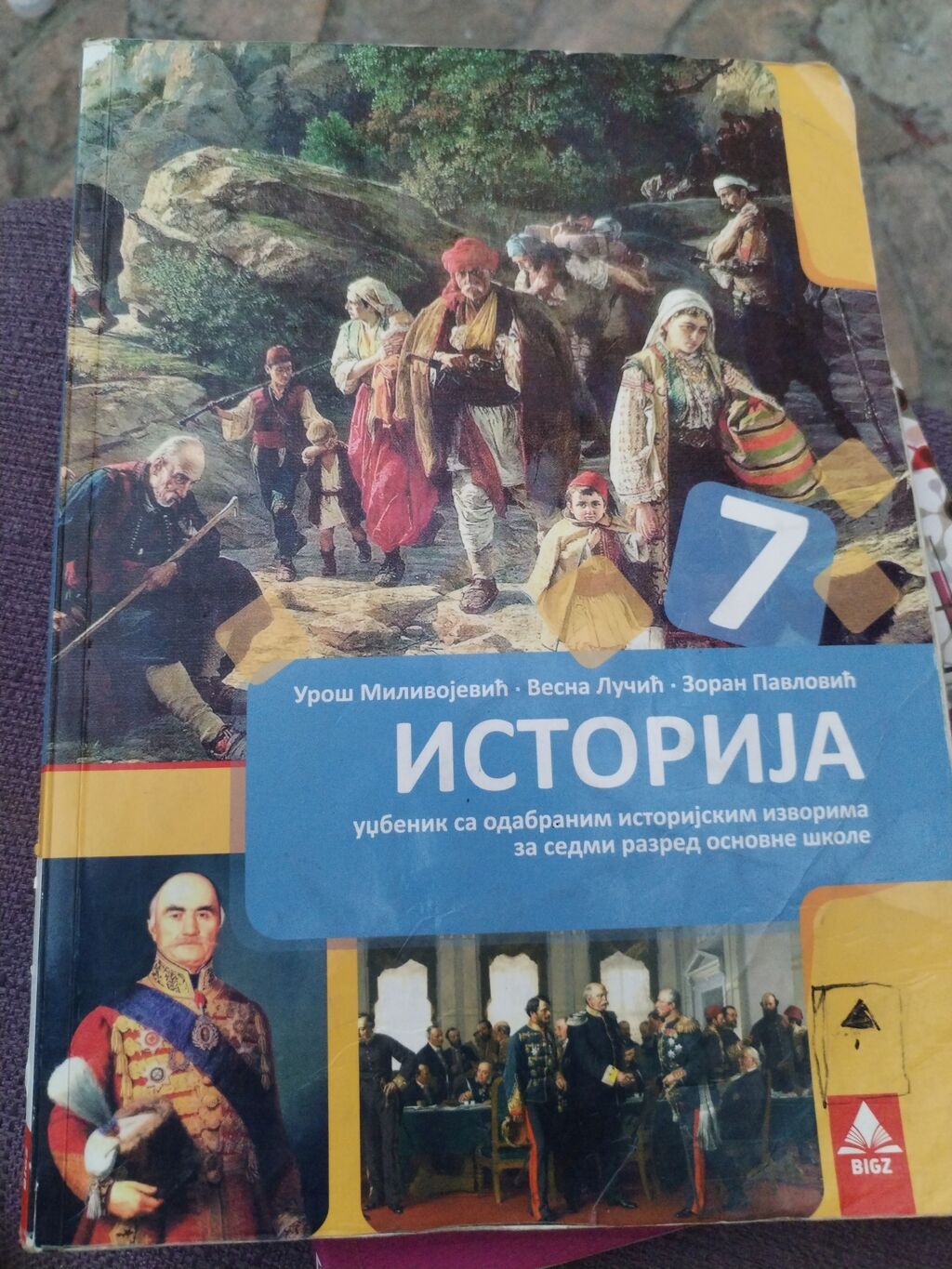 Istorija udzbenik bigz 7.razred
