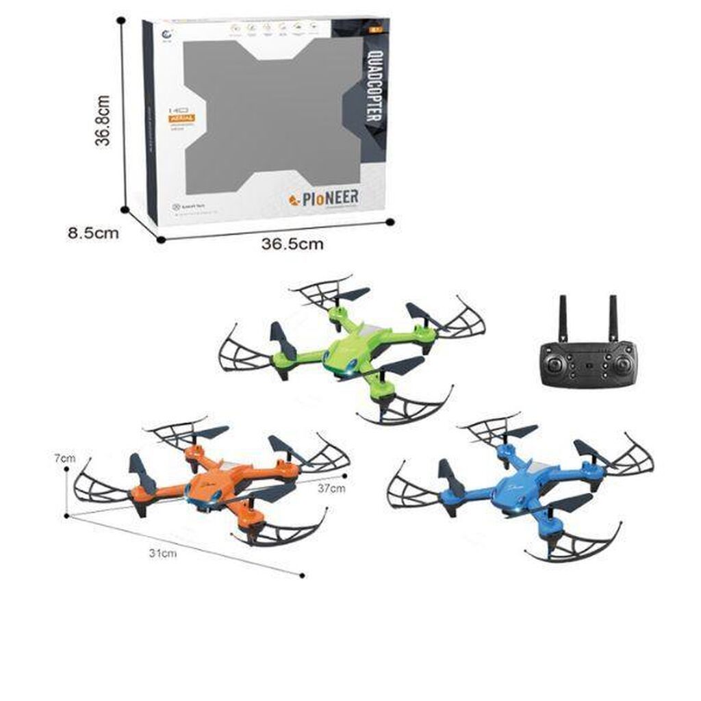 Dron R/C – daljinski upravljani kvadkopter za uzrast 8+ Šifra