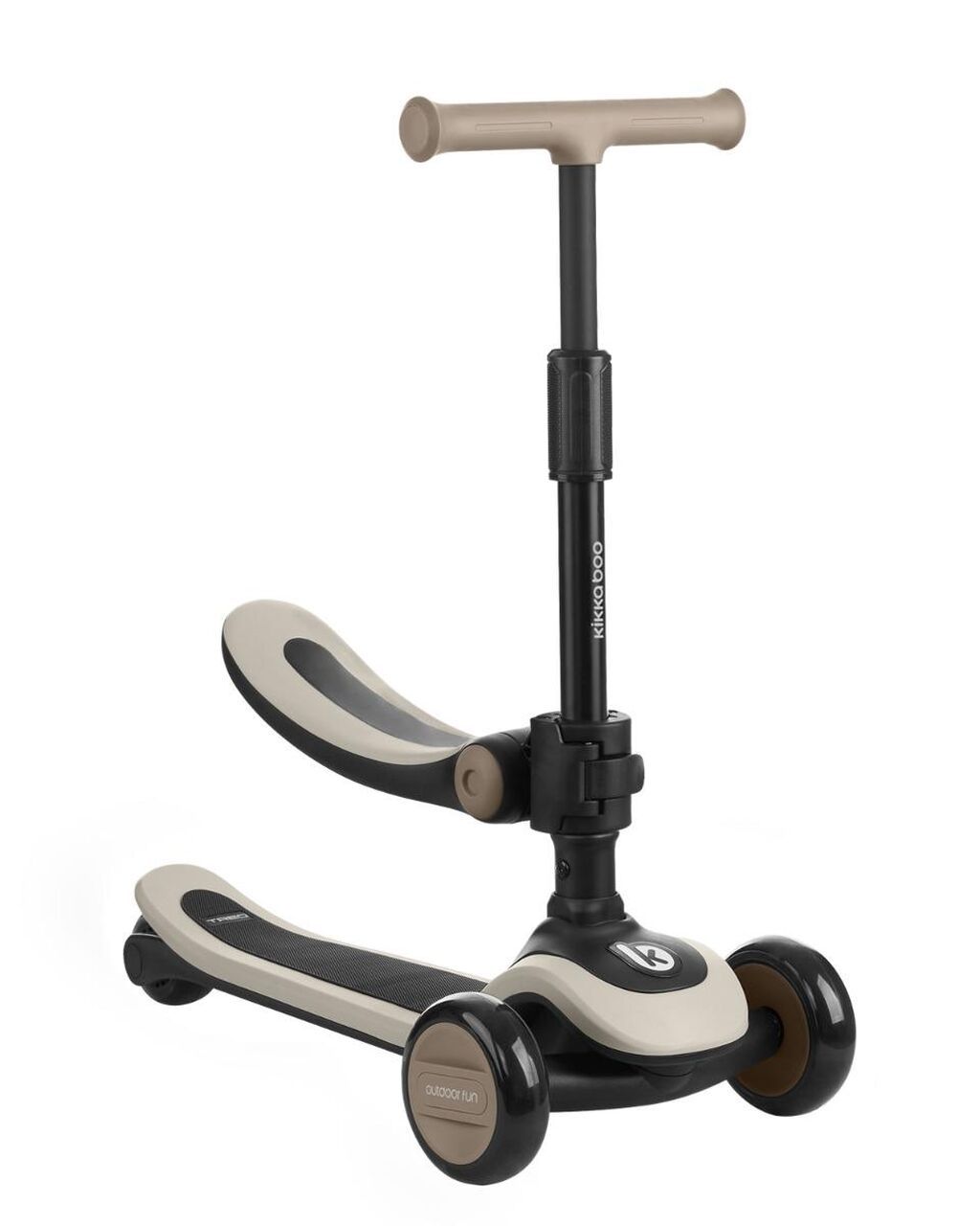 KIKKA BOO Treo 2u1 trotinet do 50 kg – beige Šifra: KKB1 Opis: - 2u1