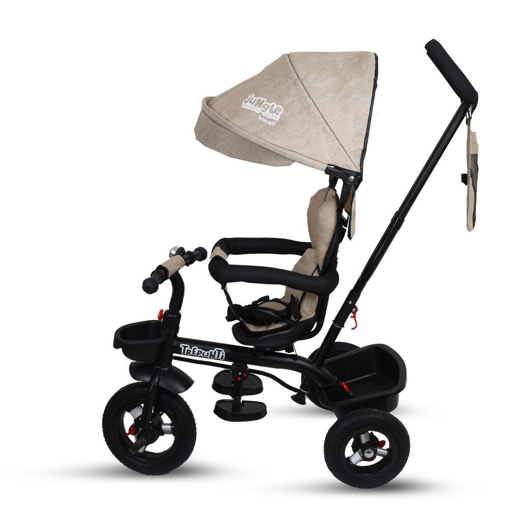 Jungle Tricikl Trepunti, Beige – 4-u-1 Tricikl Trepunti bež (Jungle)