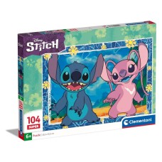 CLEMENTONI Puzzle 104 maxi disney stich ( CL23776 )