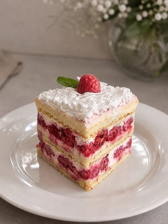 Voćna torta sa malinama