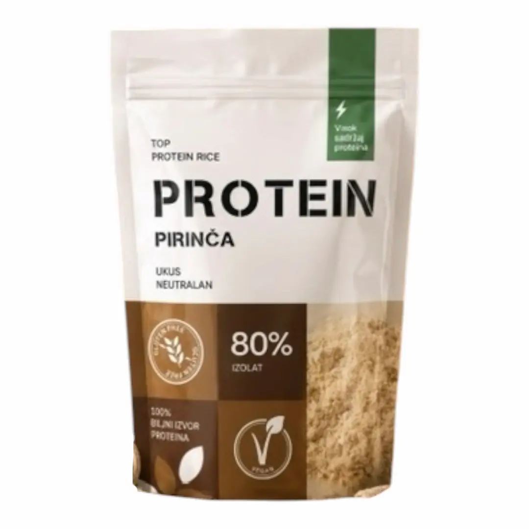 Protein pirinča 80% izolat 700g - TopFood