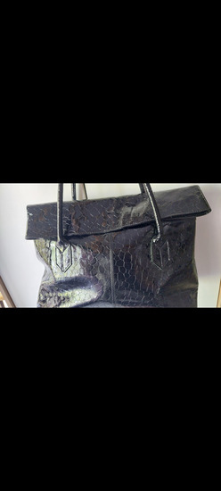 MONA Velika torba Croco Lak